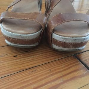Antelope | Shoes | Antelope Wedges Brown Wedges Sandals | Poshmark